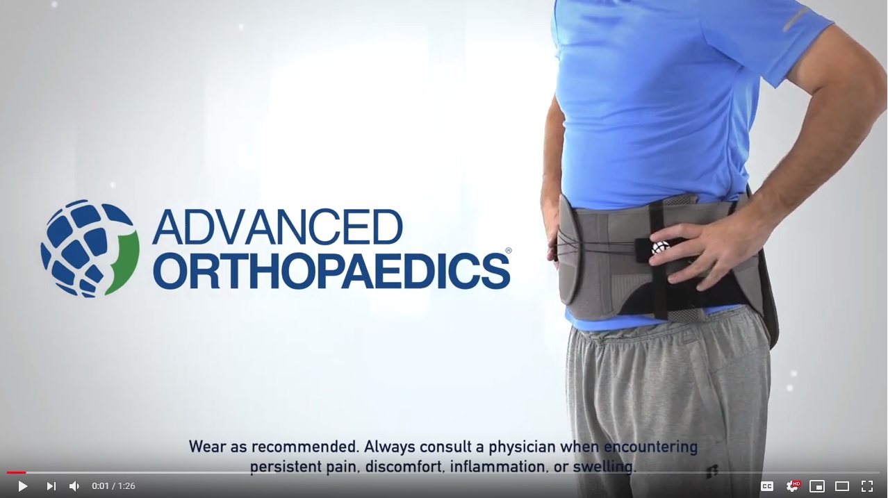 Instruction Sheets & Videos - Advanced Orthopaedics