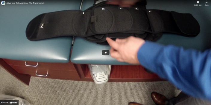 Transformer² Back Brace® SUGGESTED HCPC: L0627 and L0642, L0631 and ...